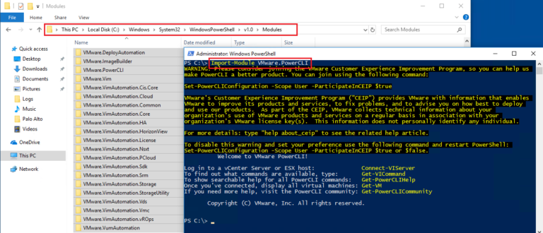 How To Install Vmware Powercli Module Using Powershell